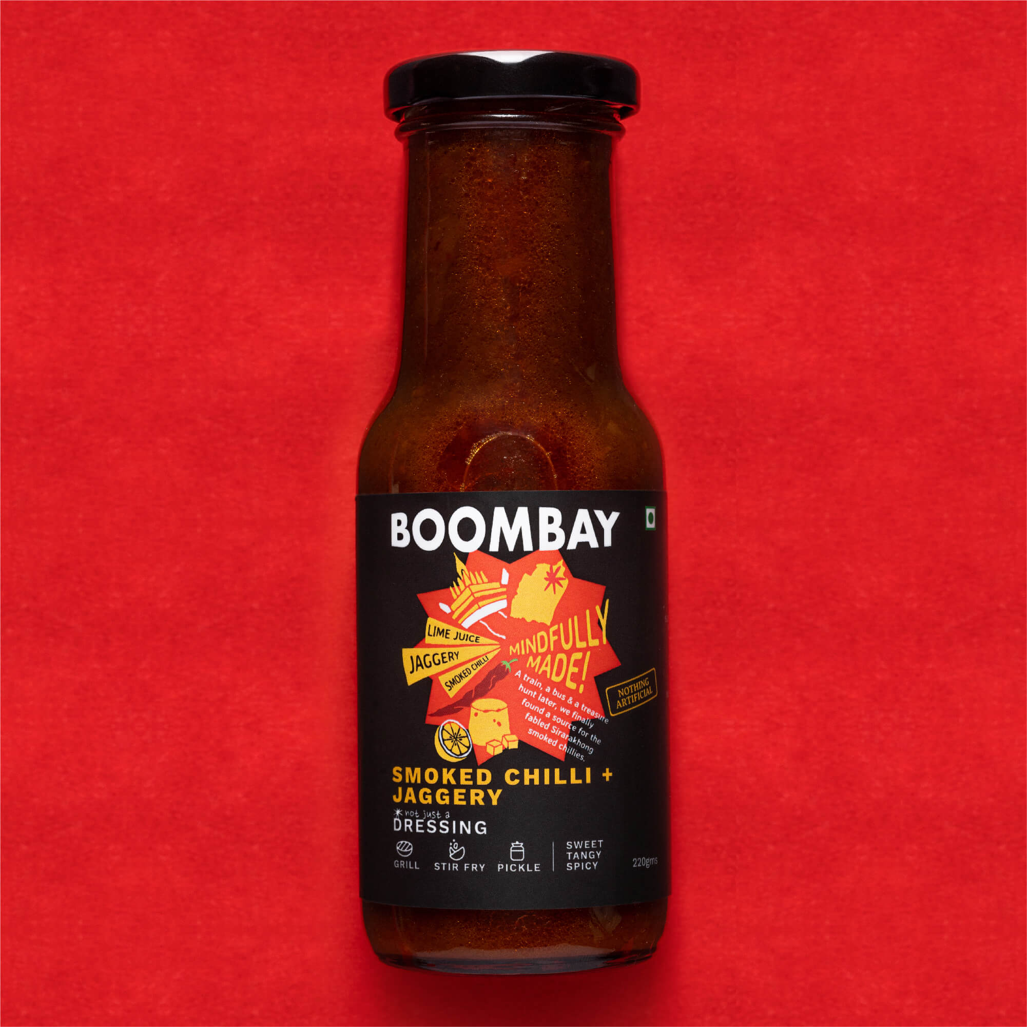 Buy Smoked Chilli + Jaggery Dressing Online | Boombay - Nothing Artificial